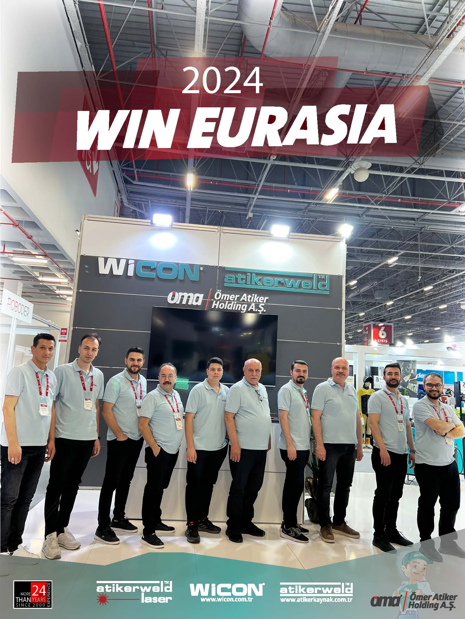 We Participated in Win Eurasia Istanbul 2024 Fair - Wicon